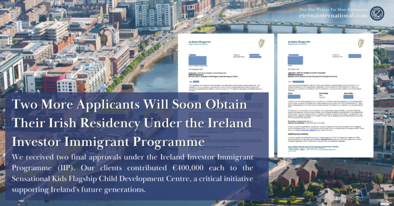 2 More Applicants Will Soon Obtain Their Irish Residency Under the ...