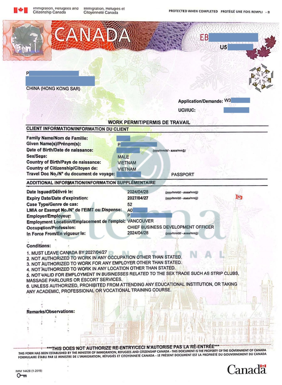 Confirmed! Canada's Start-Up Visa Program Issued Three-Year Work Permits